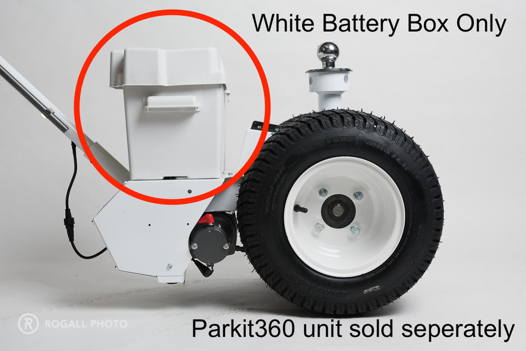 Parkit360 White Battery Box